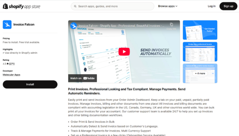 Top 5 Best Shopify Invoice Generator Apps 2025